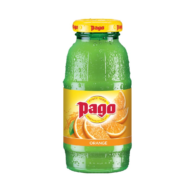 Pago - Orange Nectar (200ml) (Pack of 12 bottles)