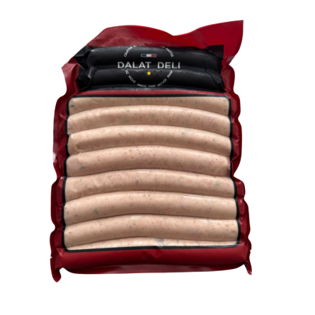 Frozen Pork Sausage With Herbs For Grill 80G-100G (~1Kg) - Dalat Deli