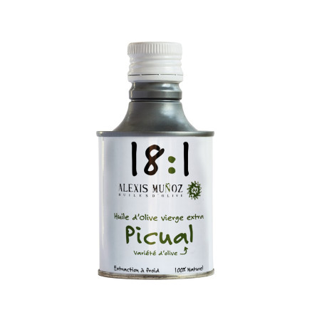 Extra Virgin Olive Oil with 100% Picual Green - ALEXIS MUÑOZ
