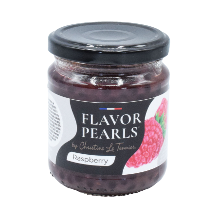 Raspberry Flavor Pearls (200G) - Le Tennier