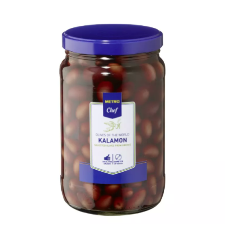 Kalamon Olives With Stone (1.9Kg) - Metro Chef